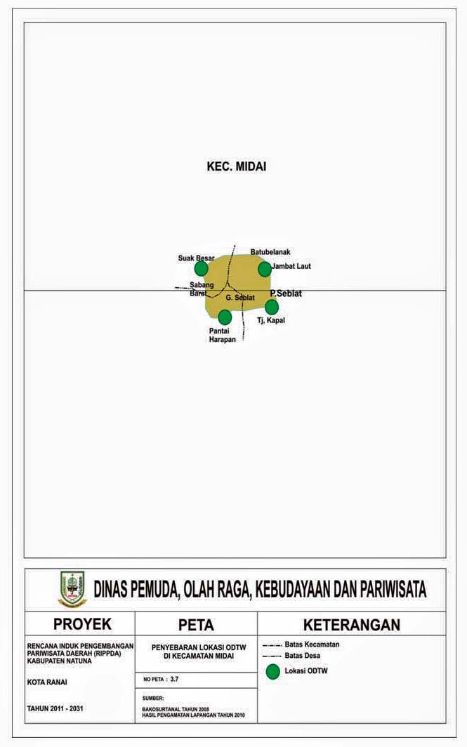Peta Wilayah Kecamatan Suak Midai – KECAMATAN SUAK MIDAI